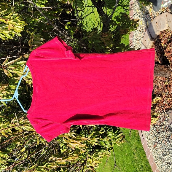 Mossimo Supply Co. | Tops | Massimo Red Henley Shirt | Poshmark